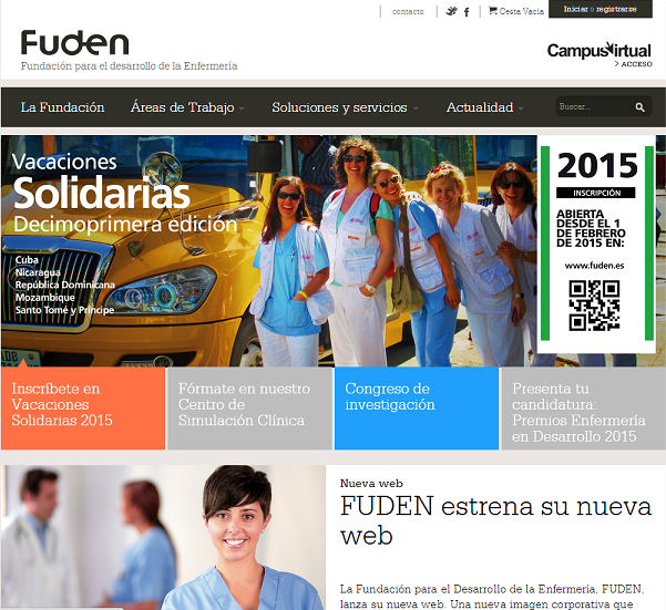 FUDEN estrena su nueva web: www.fuden.es - Estatal